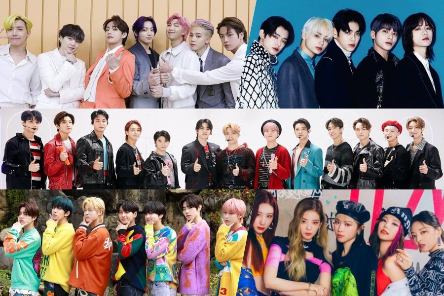 BTS, SEVENTEEN, TXT, ENHYPEN, ITZY, dan TREASURE Dapat Penghargaan di ...
